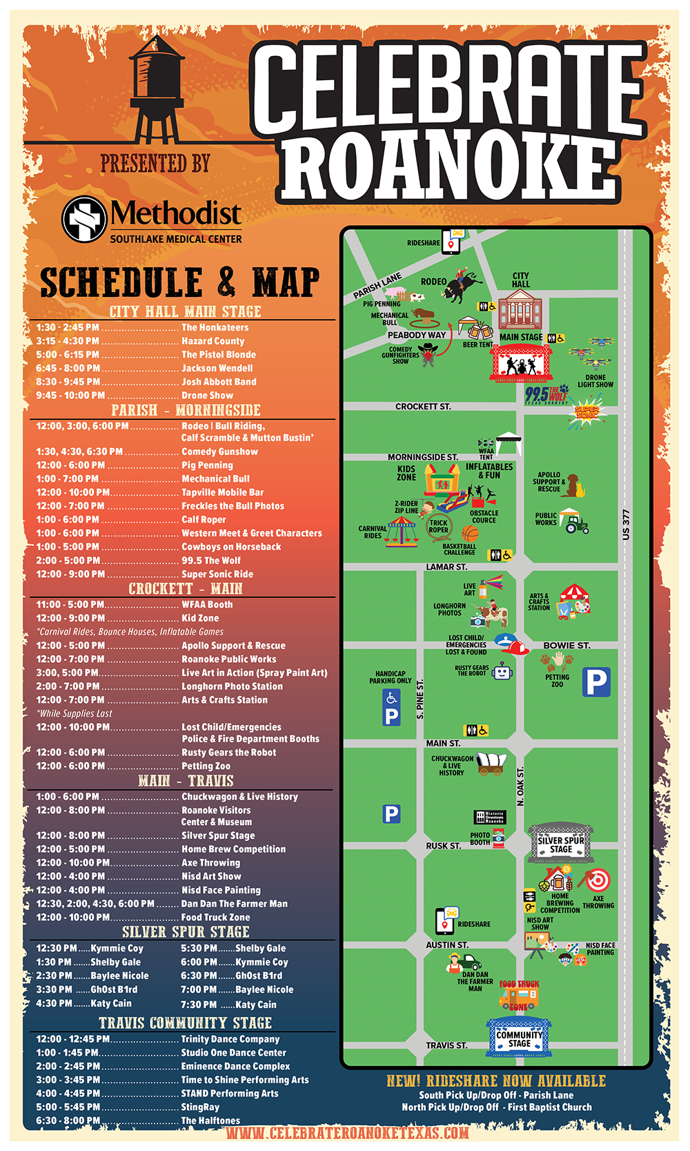 Celebrate Roanoke 2025 | Free Family Festival October 11 | Roanoke, Texas